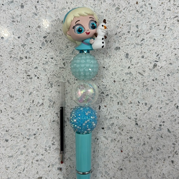 Hand Crafted | Office | Young Elsa Doorables Pen With Ink Refill | Poshmark